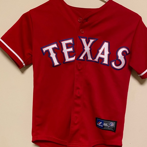 Tops | Red Texas Baseball Jersey | Poshmark